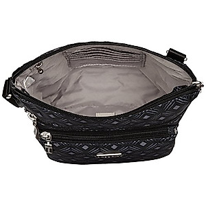 Baggallini Pocket Crossbody Bag - Stylish, Lightweight, Adjustable Strap Purse With RFID-Protected Wristlet, Hands-Free Travel Bag with Interior Organizational Pockets and More