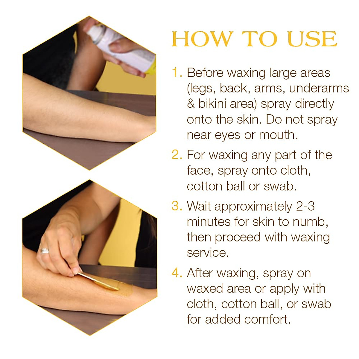 GiGi Anesthetic Numbing Spray for Sensitive Skin - Lidocaine-Based Gel, 1.5 oz