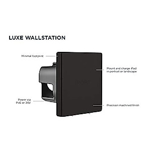 IPORT LUXE (LuxePort) WallStation iPad Wall Mount - Compatible with all LUXE Cases for iPad mini 4 and 5, iPad 9.7, 10.2, 10.5 - White