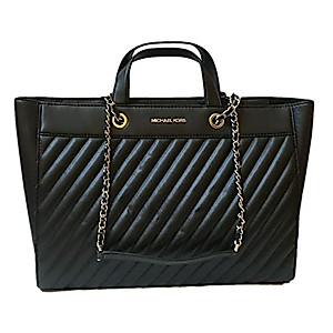 Michael Kors Women's Rose Large Quilted Tote
