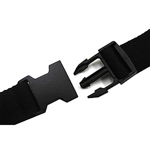 AIBEARTY Canvas Web Buckle Belt Adjustable Buckle Long Waistband for Women Men Teens