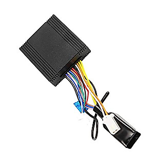 BANVIE 1 Way Motorcycle Security Alarm System with Remote Engine Start Anti-Theft Vibration