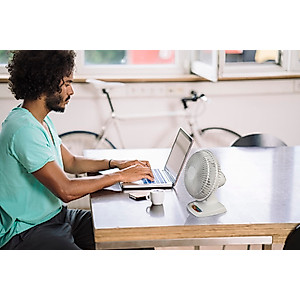 Lasko 2002W Personal Fan, 6-Inch, White, 2002