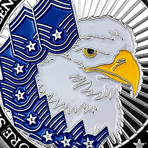United States Air Force Challenge Coin The Airman's Creed Military Veteran Gift