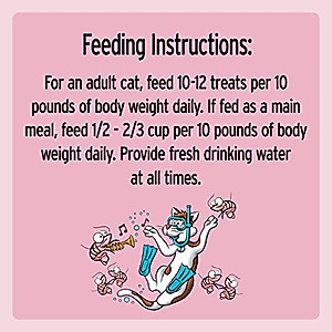 TEMPTATIONS Classic Crunchy and Soft Cat Treats Shrimpy Shrimp Flavor, 16 oz. Tub