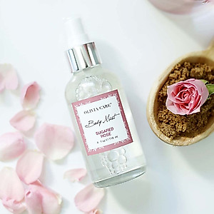 Olivia Care Body Mist Spray Made with Natural Sugared Rose Fragrance Scent - Refreshing, Soothing & Moisturizing - Eliminate Odor with Fresh Floral Aroma
