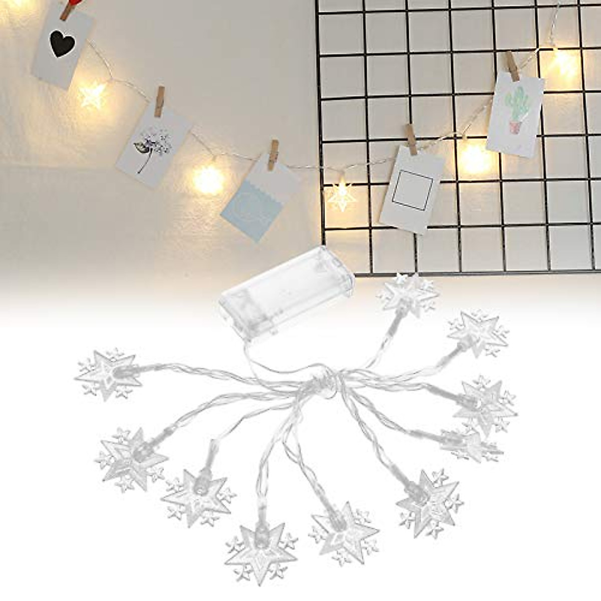 String Light, Decorative Light, IP65 Waterproof Home Bedroom, Garden Decoration Birthday Parties, Weddings for Indoor and Outdoor Christmas, Easter, Halloween