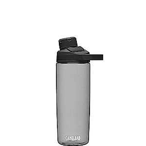 CamelBak Chute Mag BPA Free Water Bottle with Tritan Renew - Magnetic Cap Stows While Drinking, 20oz, Charcoal
