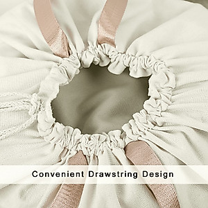 Heavy Duty Laundry Bag with Drawstring and Handle, Extra Large Travel Dirty Clothes Bag for Laundromat and Household, Durable Rip-Stop Laundry Hamper Liner, 8 Solid color(28 x 40 Inch) by SANFERGE