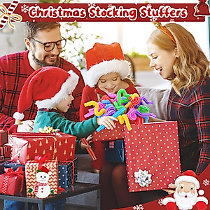 Gigilli 36 PACK Pop Tubes Fidget Toys for Toddlers 1-3, Valentines Day Gifts for Kids Classroom Party Favors for Kids 4-8, Fidget Toys for ADHD Autism, Birthday Goodie Bag Stuffers Classroom Prizes