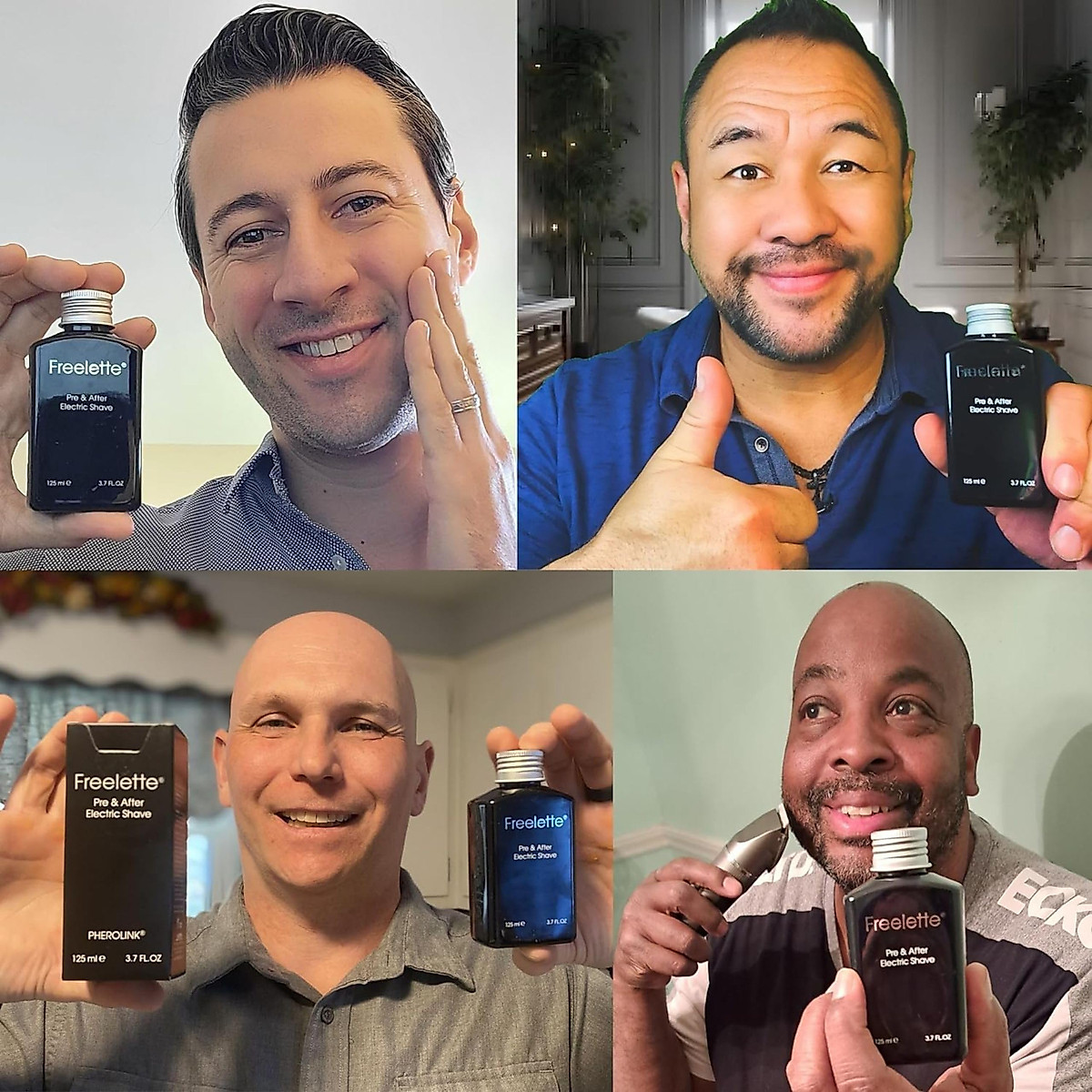 Pre Electric Shave After Shave Lotion Cream - Best For Close Shave - Smooth Irritation-Free Shaving - Shooting and Moisturising Formula Balm. Freelette (Original)