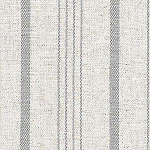 HomePop Modern Swoop Arm Accent Chair, Dove Grey Stripes