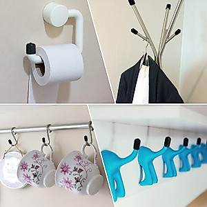 80 Pieces Rubber End Caps Flexible Bolt Covers Screw Caps Thread Protectors in 4 Sizes 1/4 to 3/4 Inch (Black)