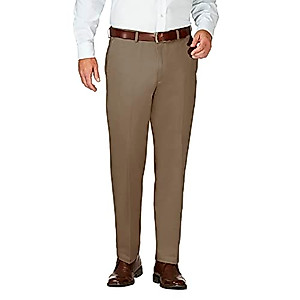 Haggar Men's Work To Weekend No Iron Flat Front Pant Reg. And Big & Tall Sizes