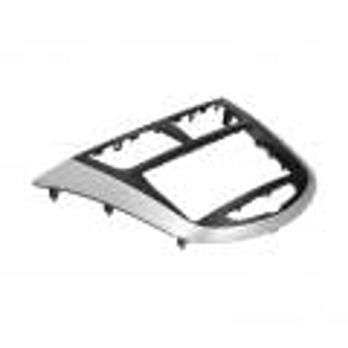 Double Din Car Stereo Radio,2Din Center Control DVD Fascia Navigation Panel Frame Fit for Hyundai I25 Solaris Accent 2010-2014