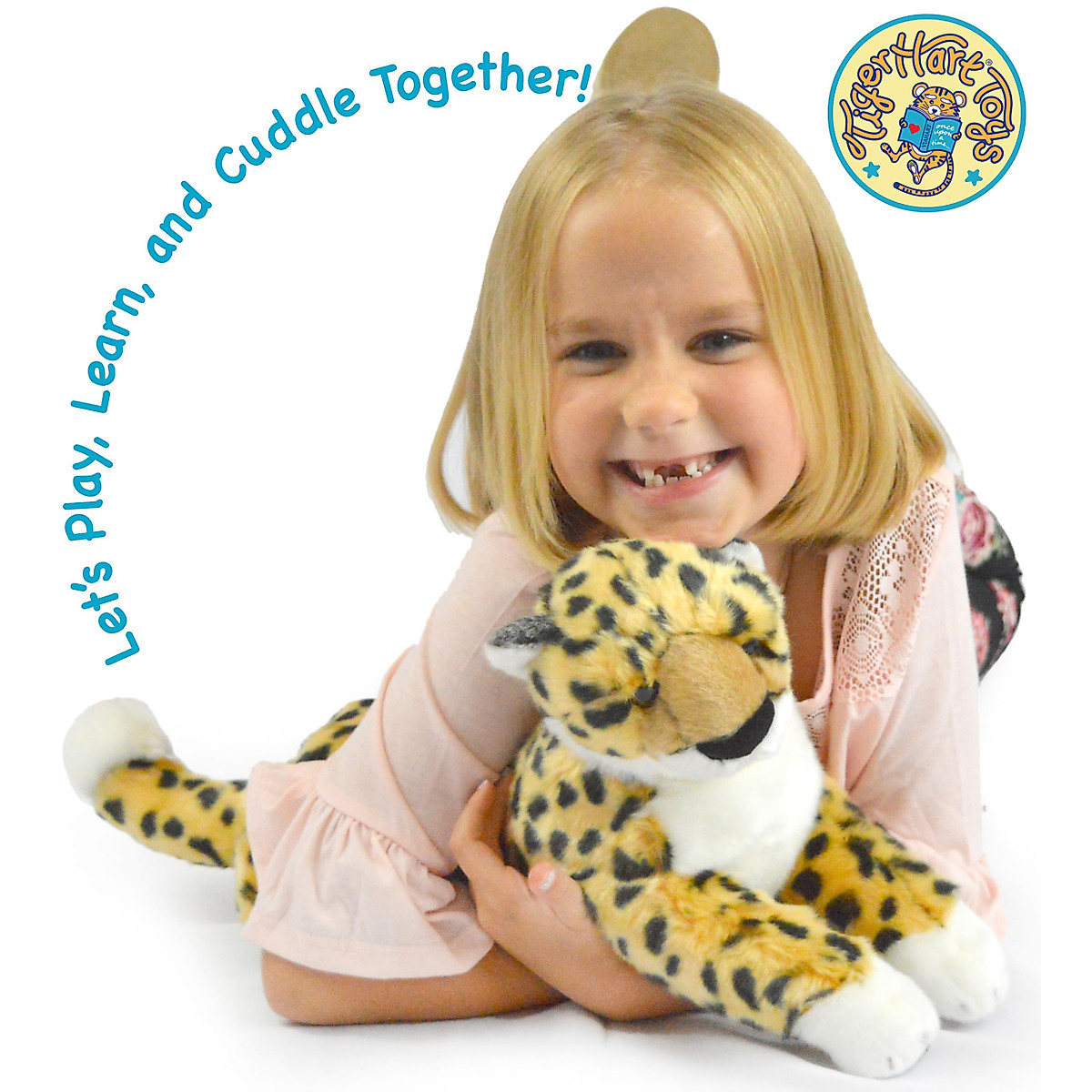 TigerHart Casey The Cheetah - 12 Inch (Tail Measurement not Included) Stuffed Animal Plush