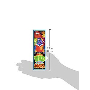 Trend Enterprises Wild About Books Bookmarks, Multicolors, Pack of 36