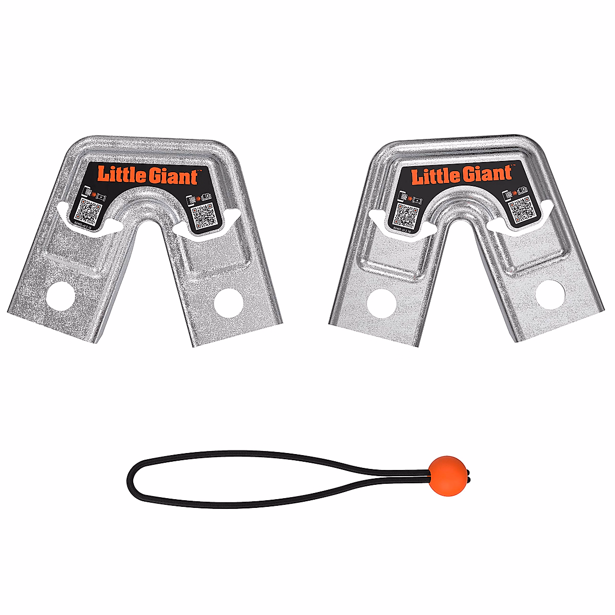 Little Giant Ladders, Trestle Brackets, Ladder Accessory, Aluminum, Fits Most Multi-Position Models, (26999)