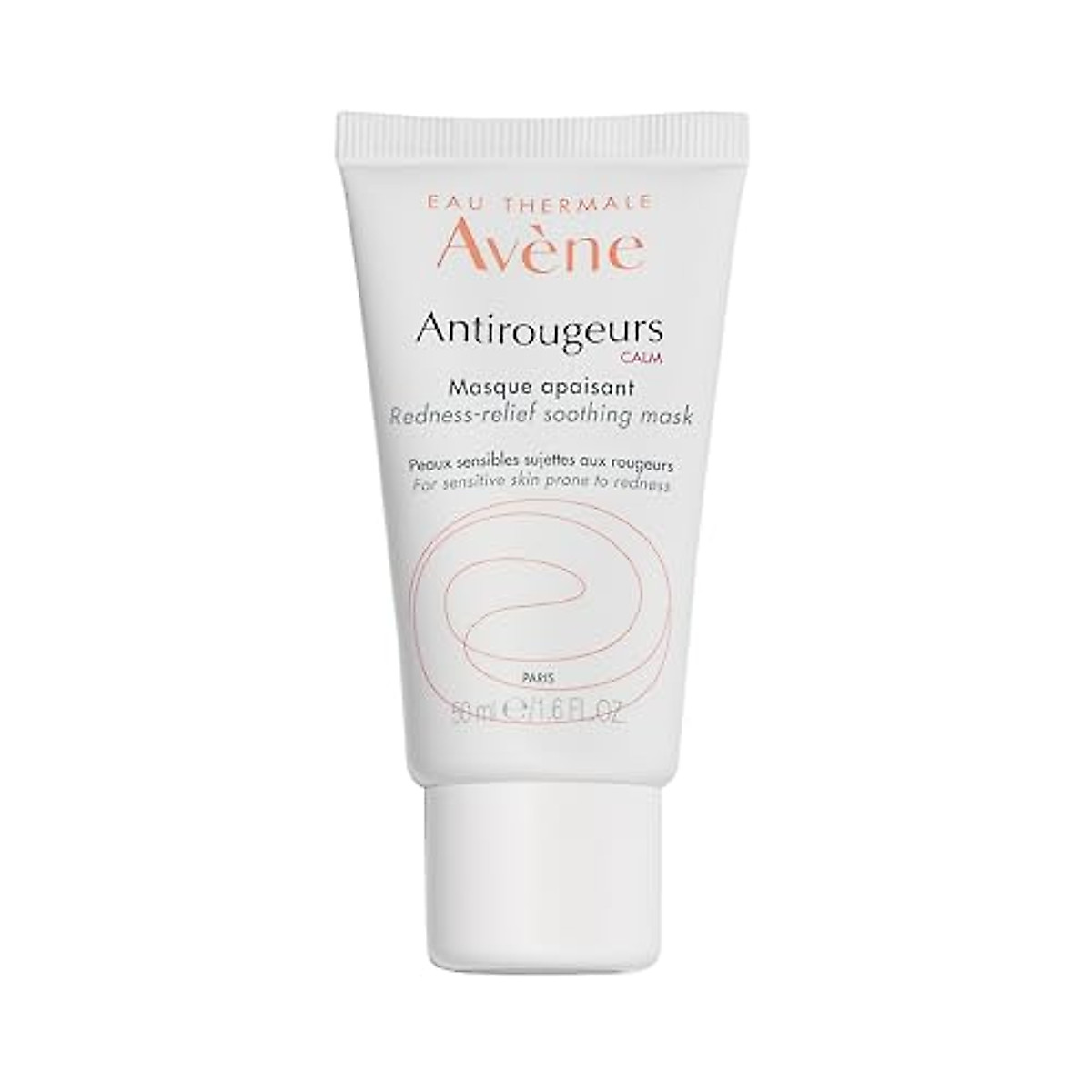 Avene Antirougeurs CALM Soothing Repair Mask, Soothes Redness Prone Skin, Tinted Green, Hypoallergenic, 1.6 Fl Oz (Pack of 1)