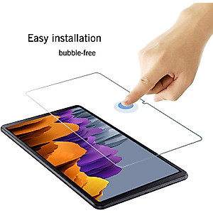 TANTEK [2-Pack Screen Protector for Samsung Galaxy Tab S7(SM-T870/T875,2020) 11 inch,Tempered Glass Film,Ultra Clear,Anti Scratch,Bubble Free