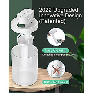 KOIOS Patented Cool Mist Humidifiers (2023 Upgraded), 4L Top Fill Ultrasonic Air Humidifier, Essential Oil Diffuser for Bedroom Large Room Home, 31H Runtime, Whisper Quiet Perfect for Babies, Plants