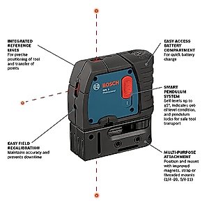 BOSCH 3-Point Laser Alignment with Self-Leveling GPL 3