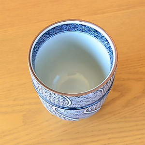 有田焼やきもの市場 Japanese Yunomi Tea Cup Arita Imari ware Made in Japan Jimon-Ori Large