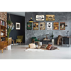 Swimming Pool Rules Sign - No Diving, No Running, No Food, No Drinks-Metal tin Logo Vintage Bathroom Poster bar Kitchen Farm Garden Garage Club Wall Art Deco tin Logo 12x16inch