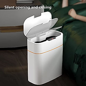 plplaaobo Smart Trash Can, Multipurpose Intelligent Garbage Can, IPX5 Life Waterproof 3 Modes Automatic Motion Sensor Waste Bin for Home Kitchen Beauty Salon Bathroom