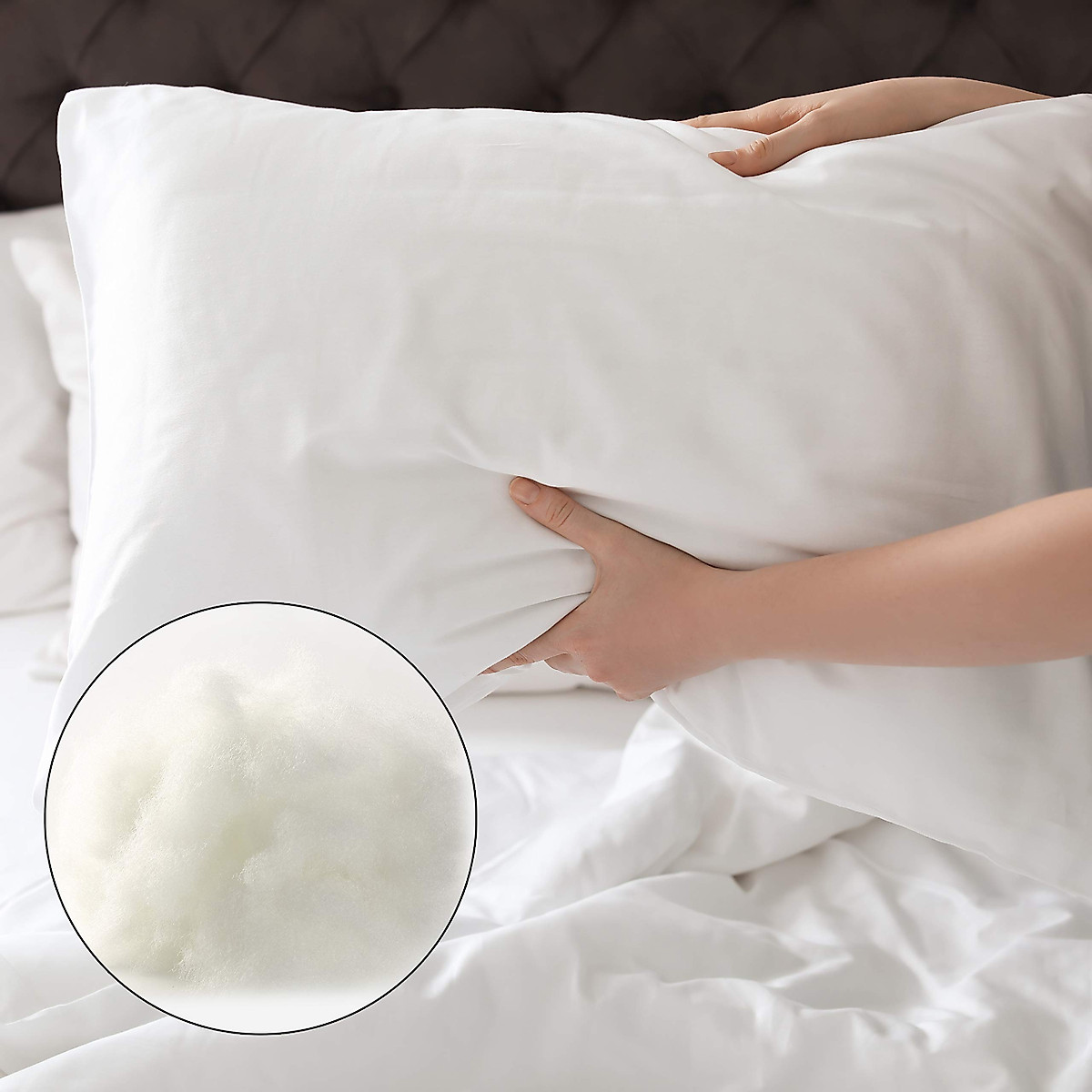 Mr. Pen- Polyester Fiber Fill, 10 oz, White, Pillow Stuffing, Stuffing, Pillow Filling Stuffing, Stuffing for Stuffed Animals, Poly Filling Stuffing, Cotton Stuffing, Pillow Filler, Pillow Filling