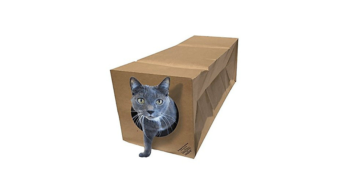 Dezi & Roo Hide and Sneak Cat Tunnel - Fun Interactive Toy