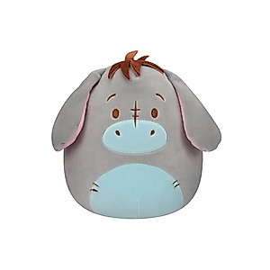 Squishmallows Official Kellytoy Pooh Bear Character 8 Inch Soft Squishy Plush Stuffed Toy Animals (8 Inch, Eeyore)