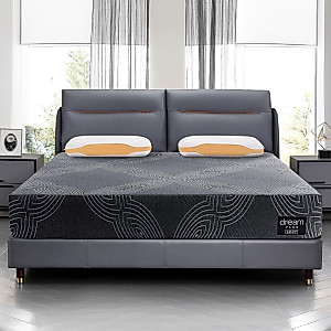 TRIPUB King Mattress, Medium Firm10 Inch Memory Foam Mattress in a Box,Cooling Gel Foam&Pressure Relief,Made in USA,CertiPUR-US Certified,King Size Bed,80" X 76" X 10"