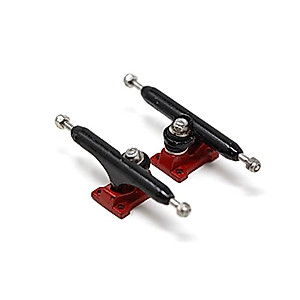 Skull Fingerboards Japan Red Edition 34mm Pro Complete Professional Wooden Fingerboard Mini Skateboard 5 PLY with CNC Bearing Wheels