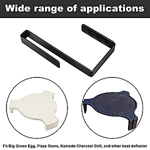 PIQUEBAR Plate Setter Lifter Big Green Egg Accessories Heat Deflector Lifter Grill Replacement Parts