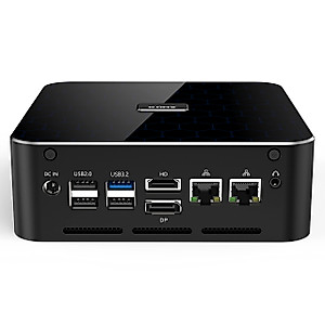 KINGDEL K18 Mini PC Gaming Computer AMD Ryzen 9 6900HX CPU 16GB DDR5 RAM 1TB M.2 PCIe4.0 SSD Mirco PC 680M Graphics 8K@60hz Output Triple Display W-11 Pro 2xLAN(Dual 2500M)