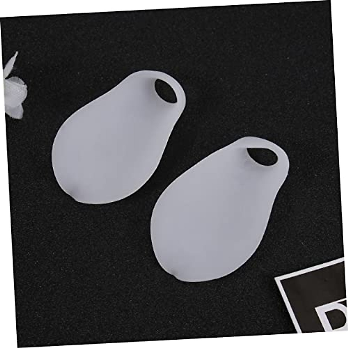 2pcs Silicone Gel Crib Protector Foot Protectors for Feet Nursing Clip Board Foot Pad Toe Sleeve Little Toe Cover Jacket Finger Cot Hammer Care Miss Toe