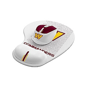 SOAR NFL Mouse and Mouse Pad, Washington Commanders