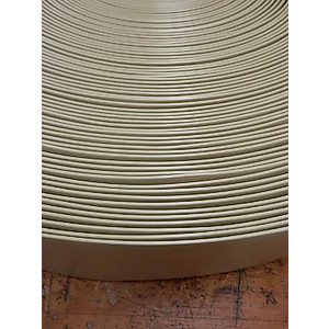 LIUDA 2" x20' ft Vinyl Straps for Outdoor Furniture Replacement Patio Lawn Furniture Repair Strap Strapping Matte Finish (Driftwood) + 20 Free Rivets