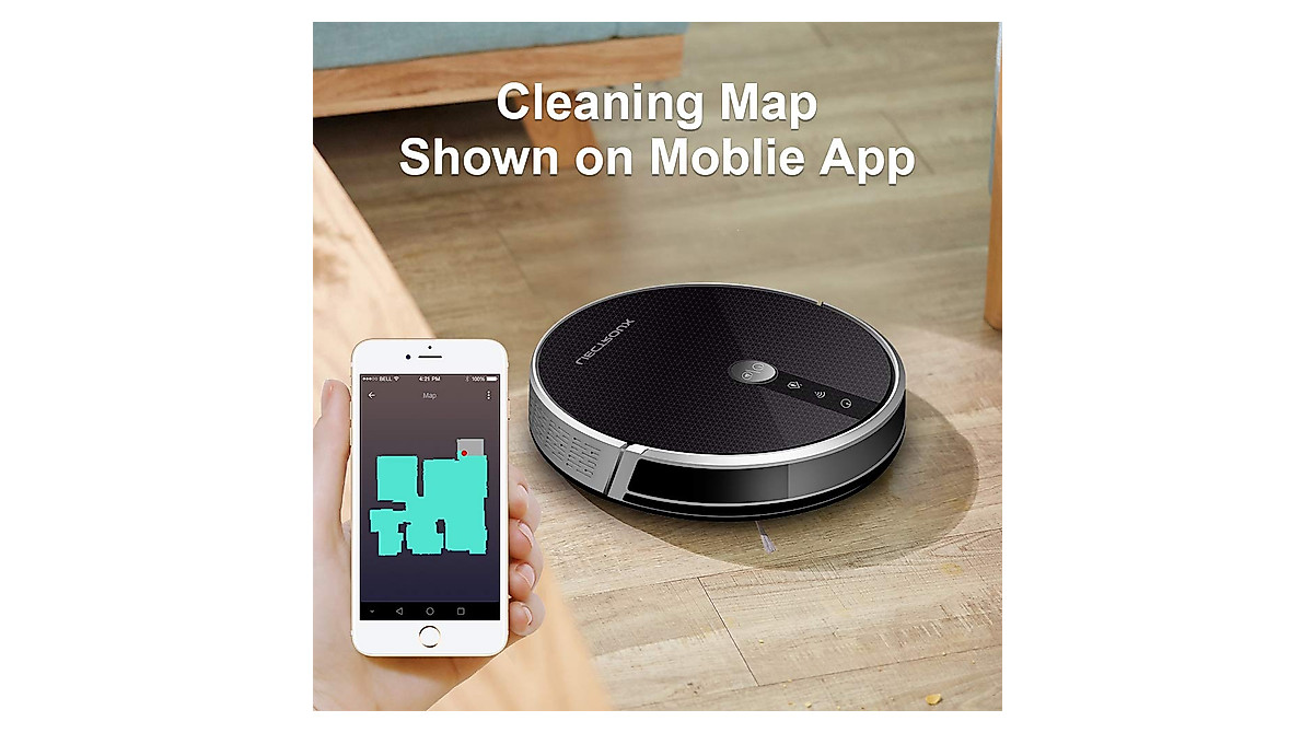Liectroux C30B Robotic Vacuum Cleaner with 2D Mapping & 3000Pa Suction