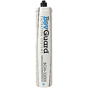 BevGuard BGH-3200S Carbon Block and Lime Scale Protection Cartridge, 2.1 GPM, 0.5 Micron