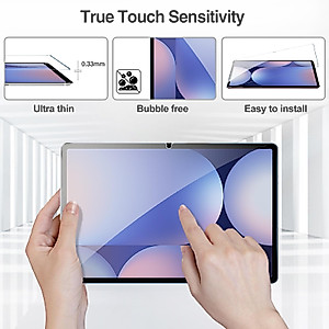 ProCase 2 Pack Screen Protector for Galaxy Tab S10 2024/ Tab S9 FE 10.9"/ S9 2023/ Tab S8 2022/ Tab S7 2020 11", Hardness Tempered Glass Screen Film Guard for Galaxy Tablet SM-X720/X510/X710/X700/T870