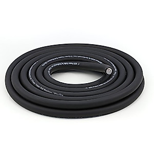 KnuKonceptz KCA 0 Gauge Power Ground Amp Wire Cable Black (10 ft) 1/0 AWG