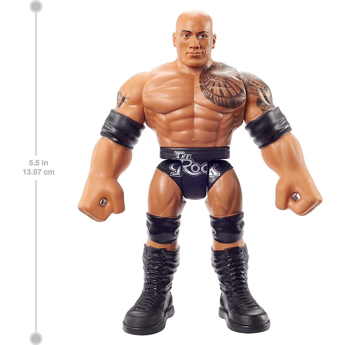 WWE Bend 'n Bash Posable 5.5-inch The Rock Action Figure