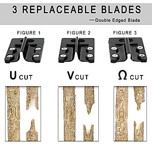 Garden Grafting Tool Kits, ZALALOVA 2 in 1 Pruning Tools Including Grafting Knife Replacement Blades Grafting Tapes Rubber Bands and Labels for Plant Branch Vine Fruit Tree Cutting