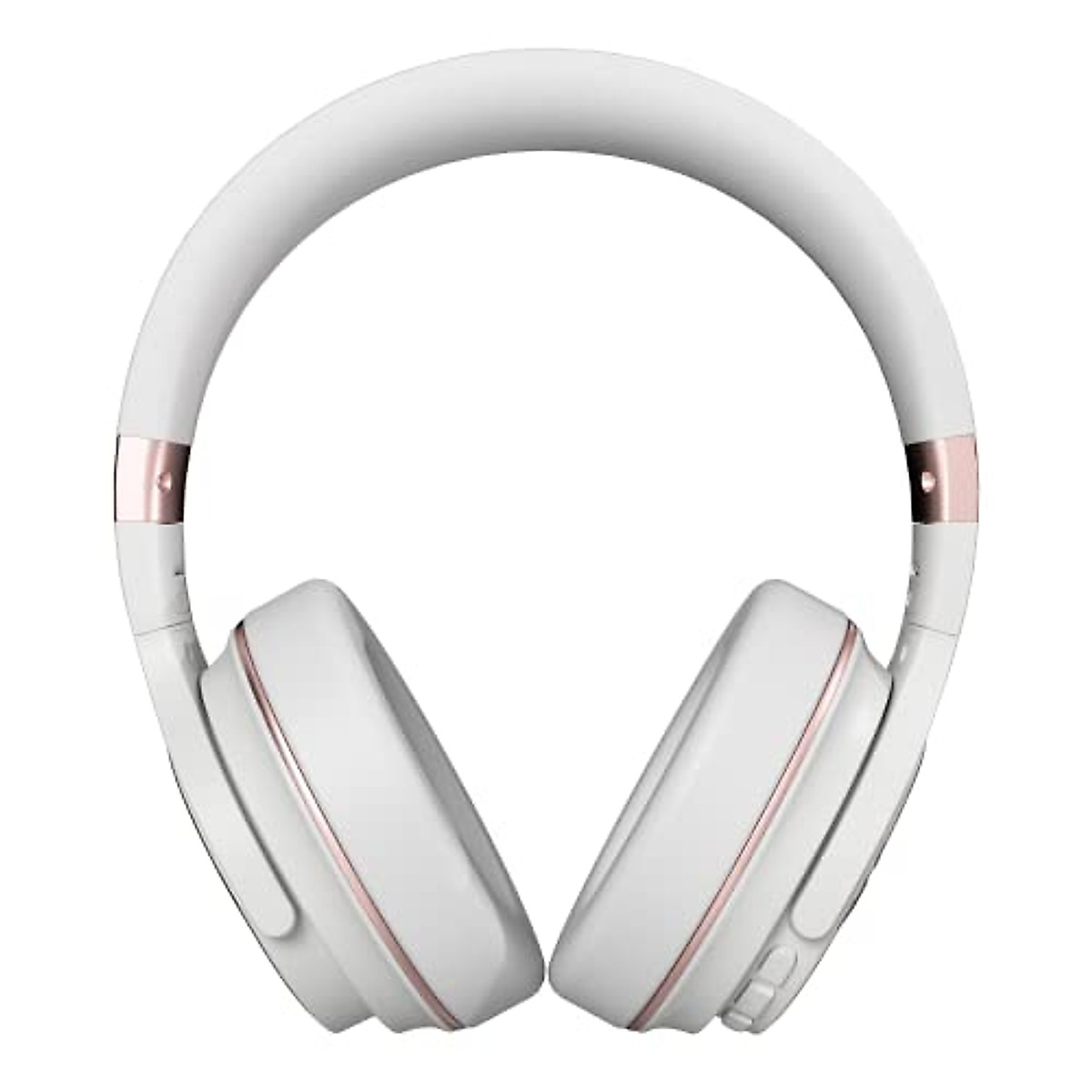 Raycon Everyday Wireless Bluetooth Over Ear Headphones, with Active Noise Cancelling, Awareness Mode and Built in Microphone, IPX 4 Water Resistance, 38 Hours of Battery Life (Rose Gold)