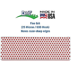 DMT 20062 Deluxe Diamond Knife Sharpening Kit with Hard Wood Box, Set of 3 Diamond Sharpening Stones, 6-Inch