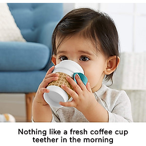 Fisher-Price Baby Bakery Treats Gift Set, 3 Food-Themed Baby Toys and teether for Infants Ages 3 Months and up