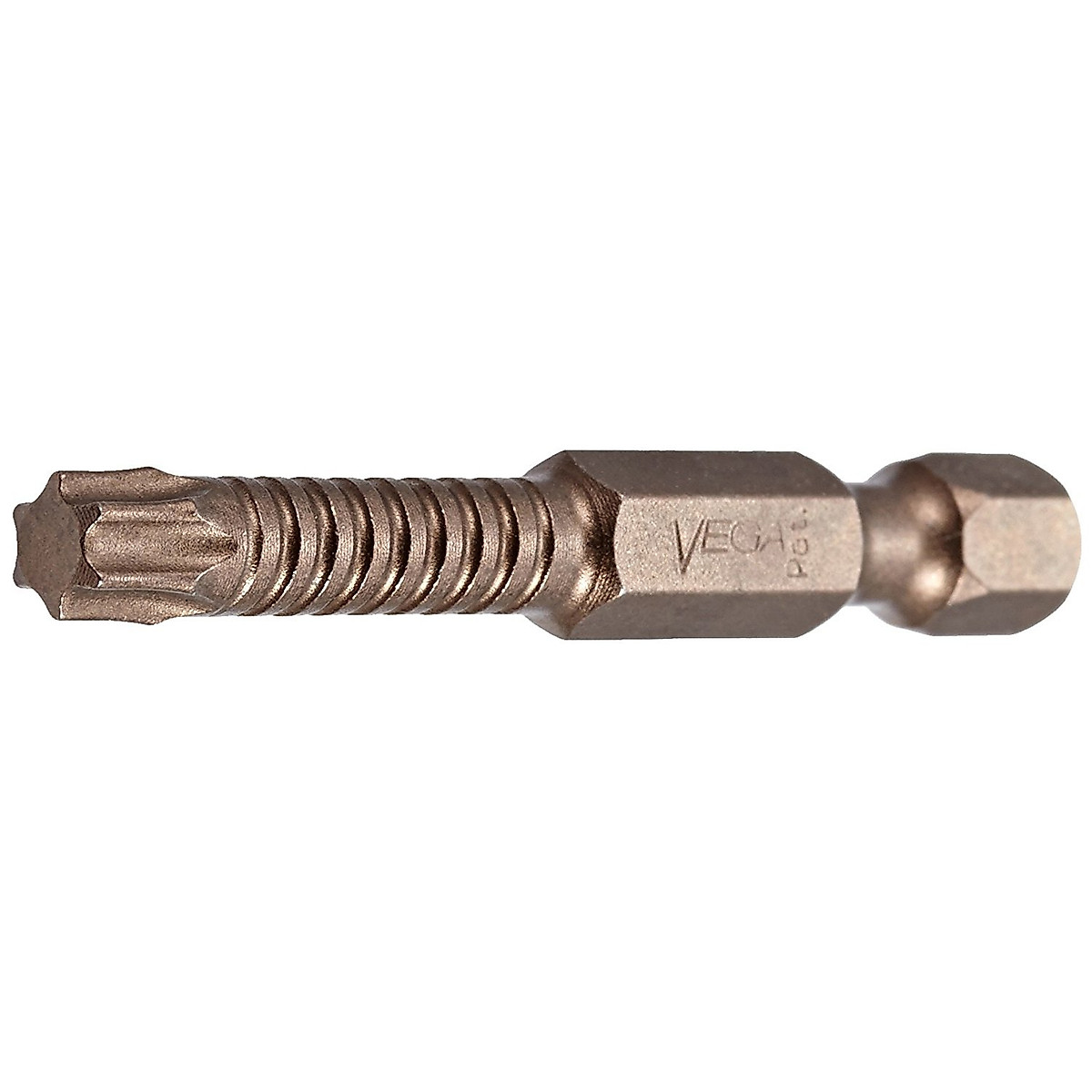 VEGA T27 TORX Impact Driver Bits. Impactech Professional Grade Impact Grade T-27 TORX 2" Bits. (Pack of 5) P150T27A-5