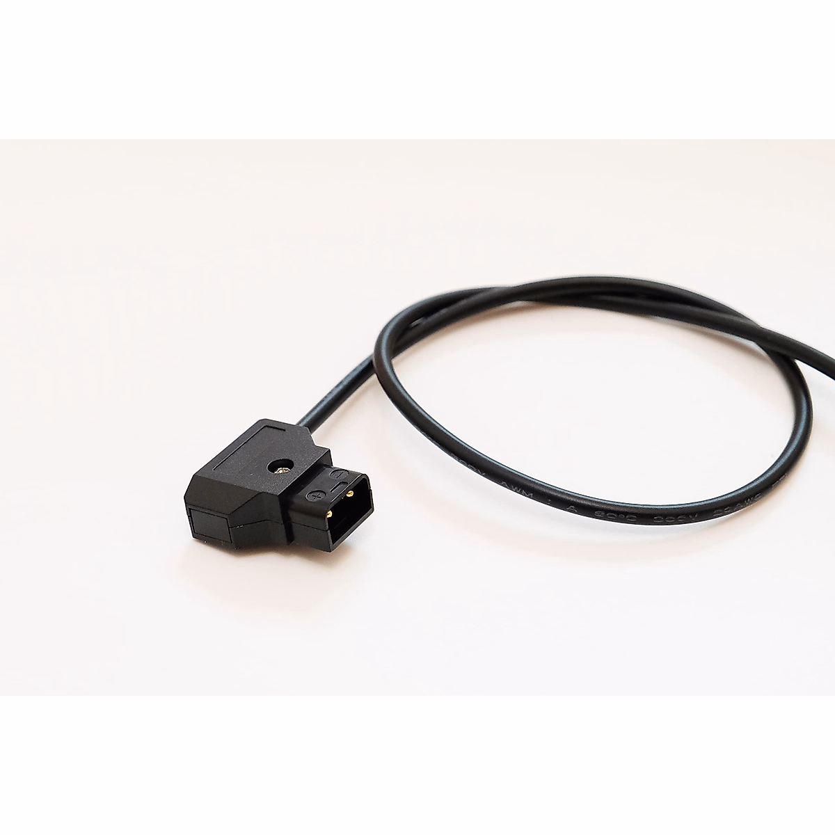 D-Tap Male to Locking DC 5.5/2.1mm Right Angle Power Cable for SmallHD 702 Monitor,Atomos Ninja V && Shogun,Video Devices PIX-E7 PIX-E5,Hollyland Mars 400S PRO && Cosmo C1